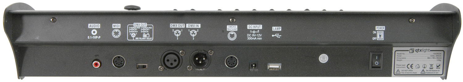 192 Channel DMX Controller with Joystick - Sound Dynamics