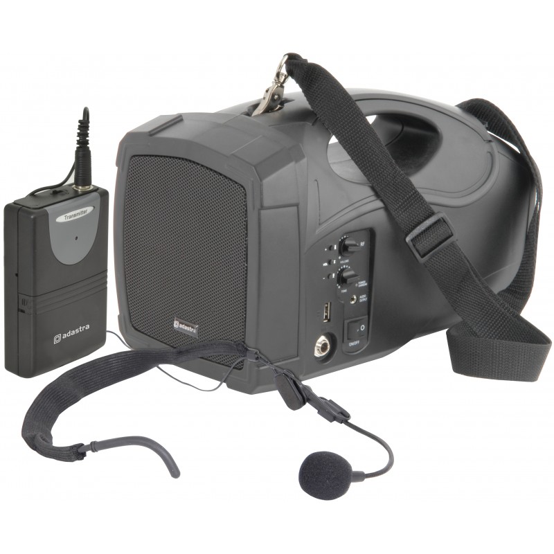 Compact H25 Portable PA with Wireless Hand Mic, Headset & Lapel - Sound ...